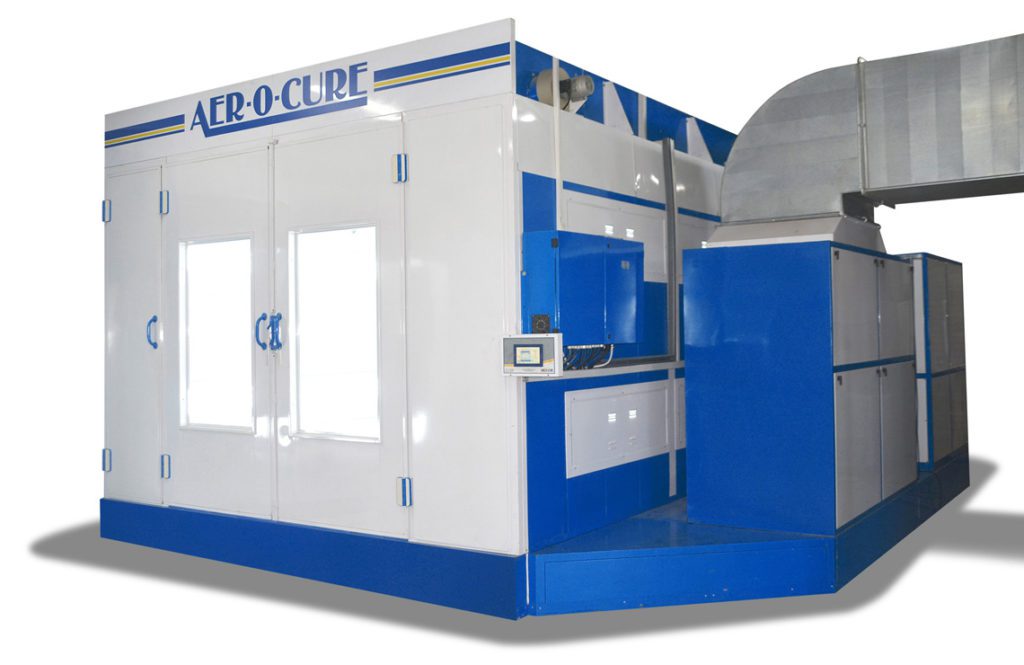 Spray Booth Combination Oven for Vehicles - Aer-o-cure