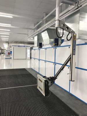 Overhead Infrared Curing System - Aer-o-cure